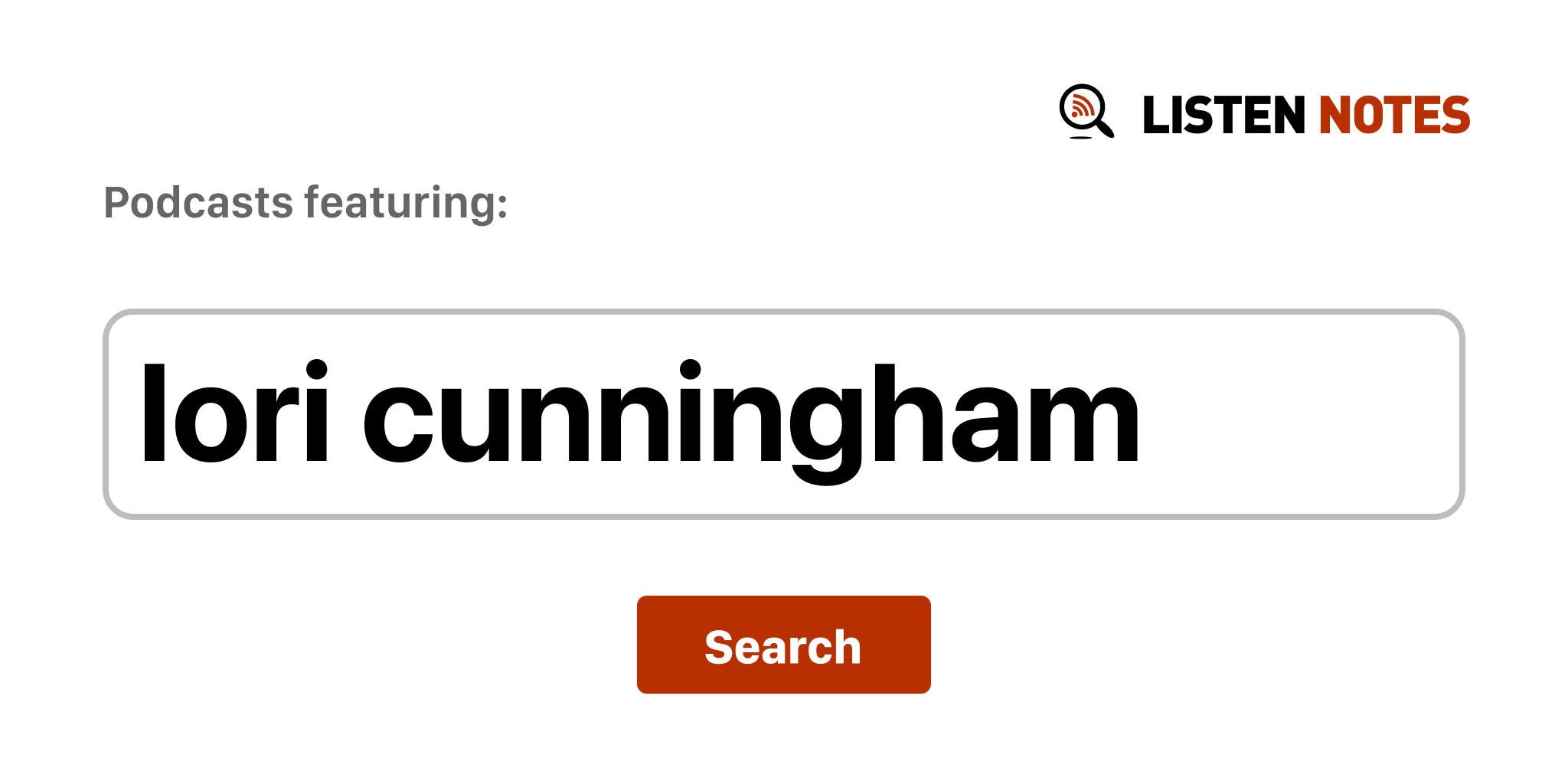 Lori Cunningham - Top podcast episodes