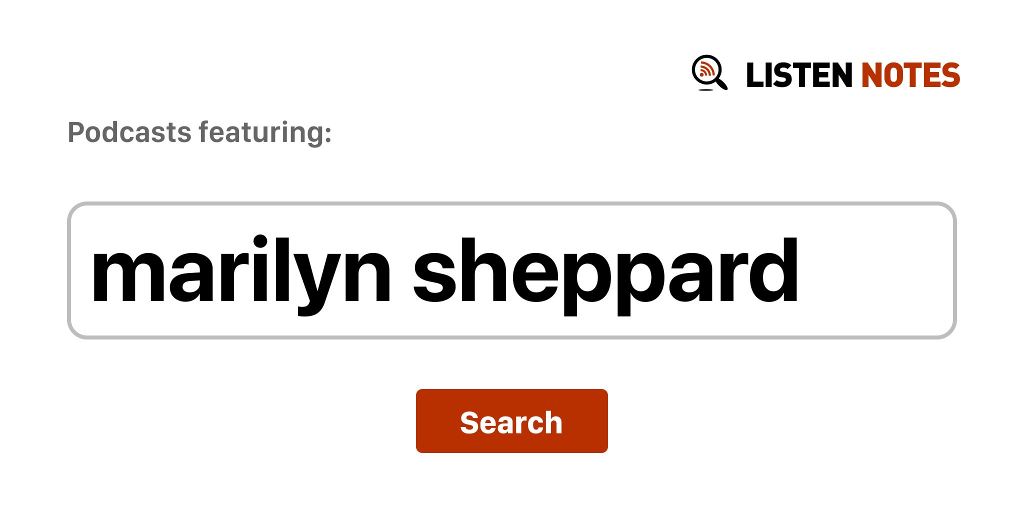 Marilyn Sheppard - Top podcast episodes