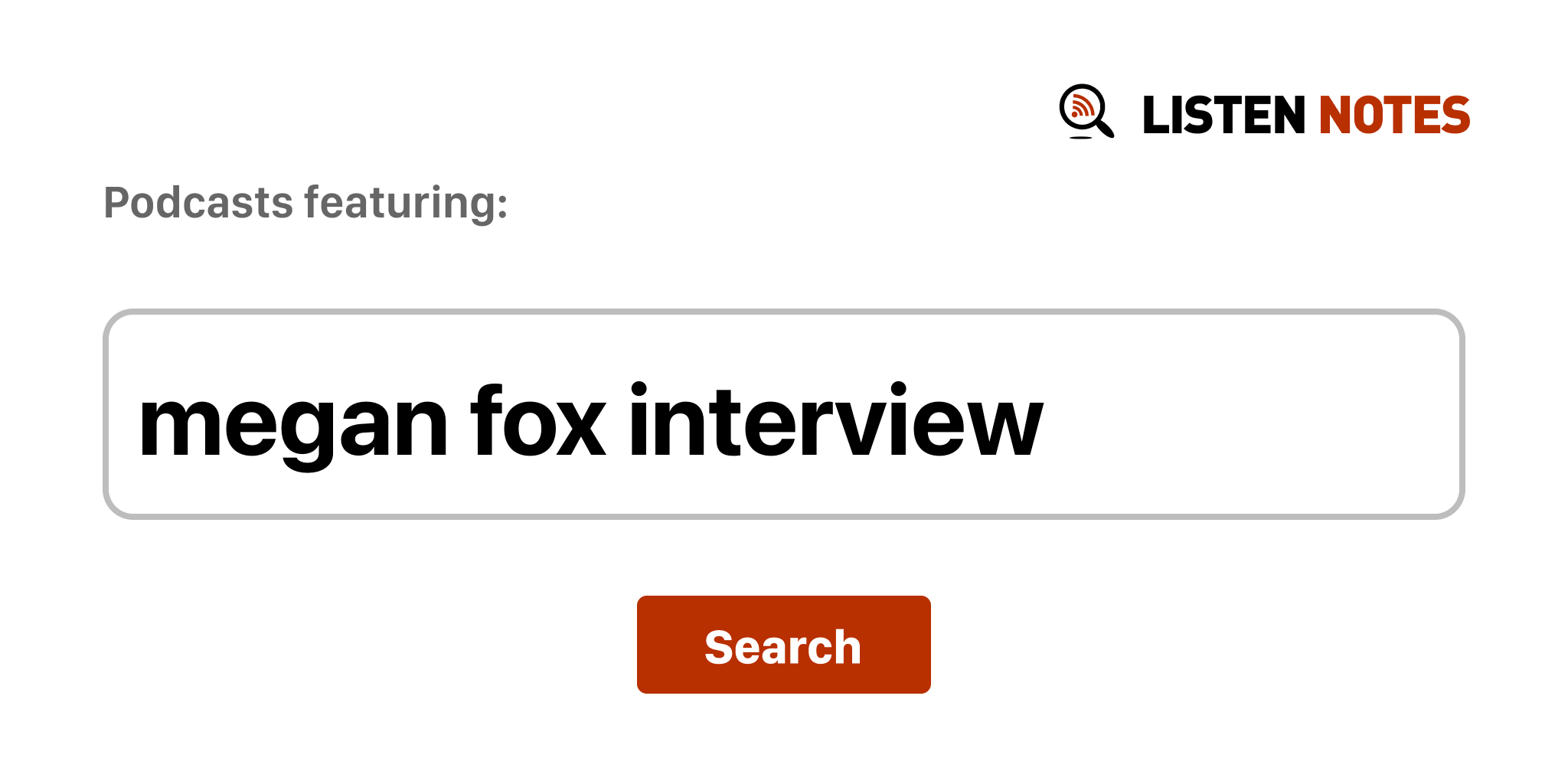 Megan Fox Interview - Top podcast episodes