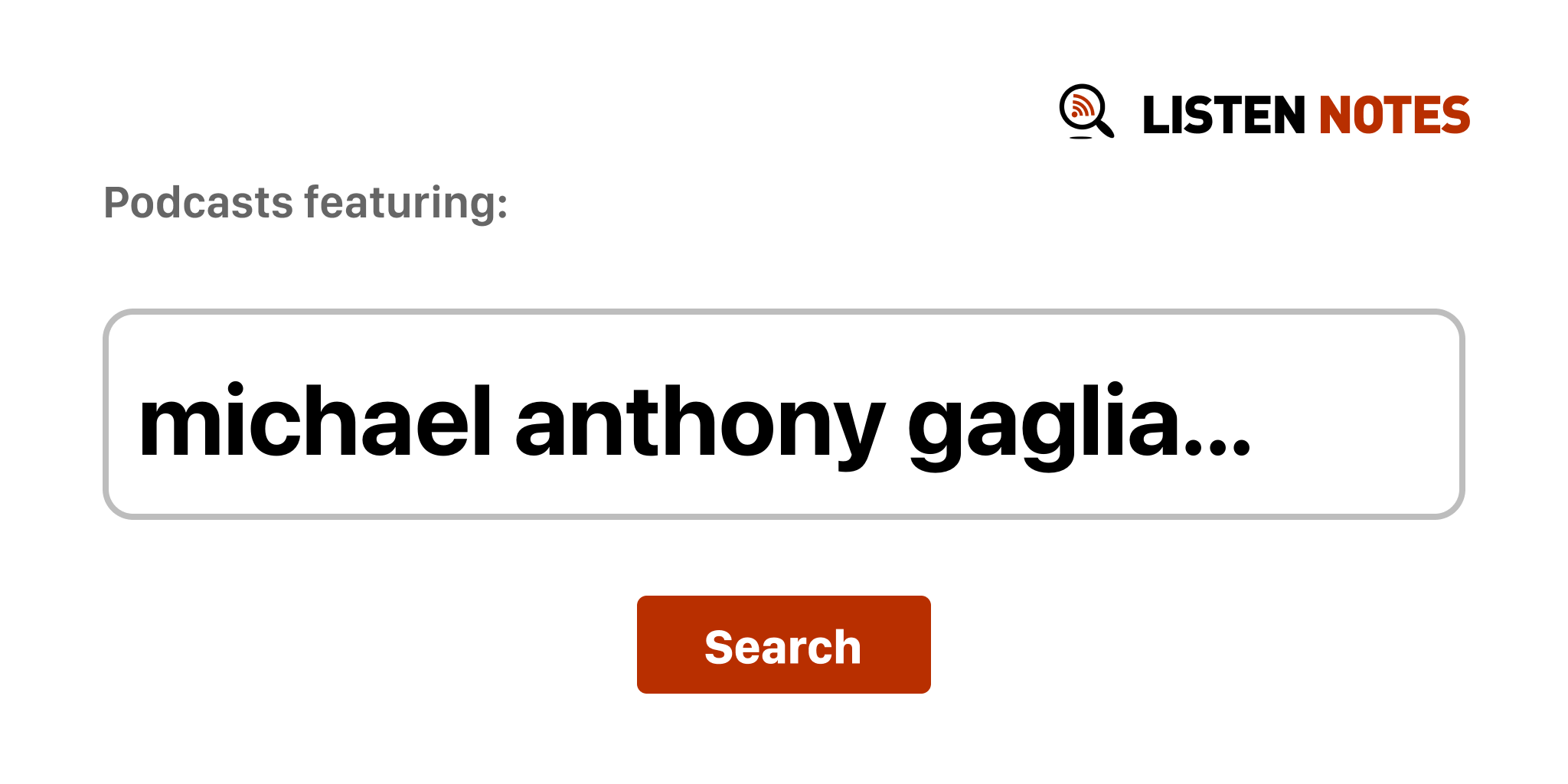 Michael Anthony Gagliardi - أهم حلقات البودكاست