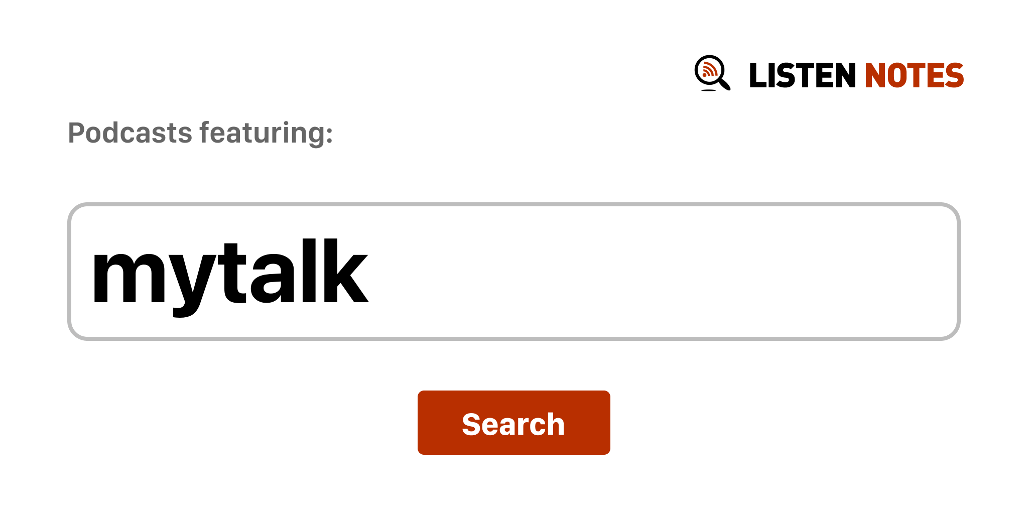 Latest MyTalk podcasts (2025) | Listen Notes