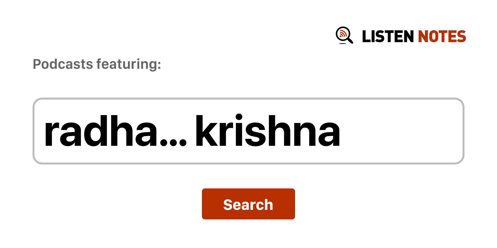 Radha… Krishna - Các tập podcast hàng đầu