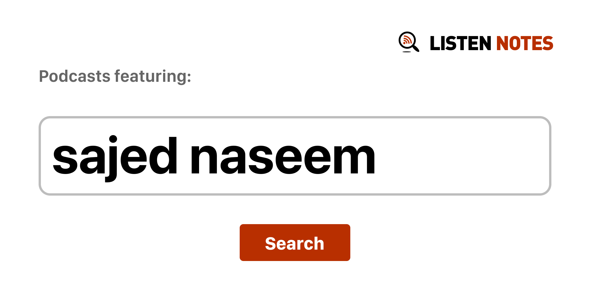 Sajed Naseem - Principales episodios de podcast