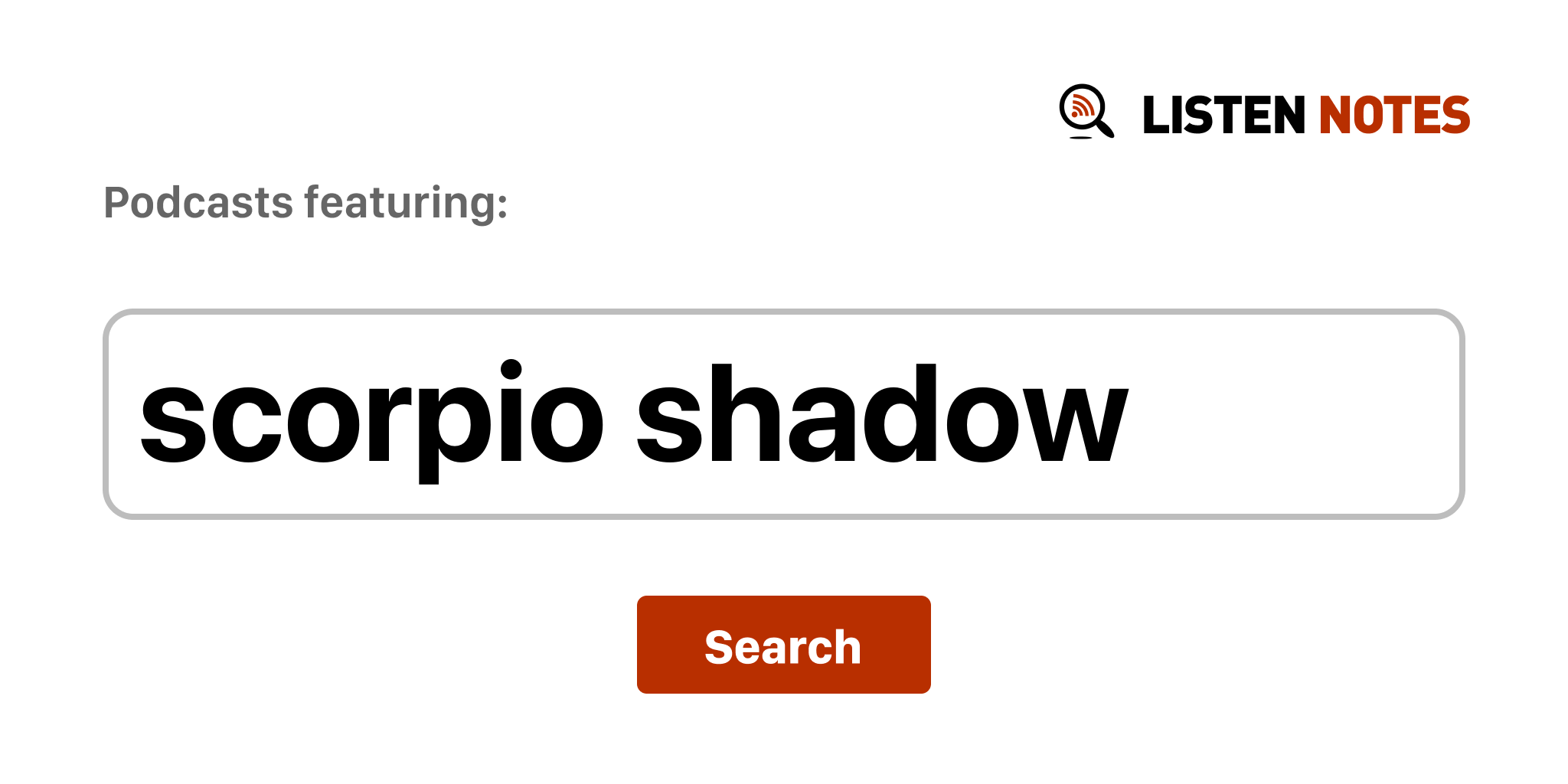 Scorpio Shadow - Top podcast episodes