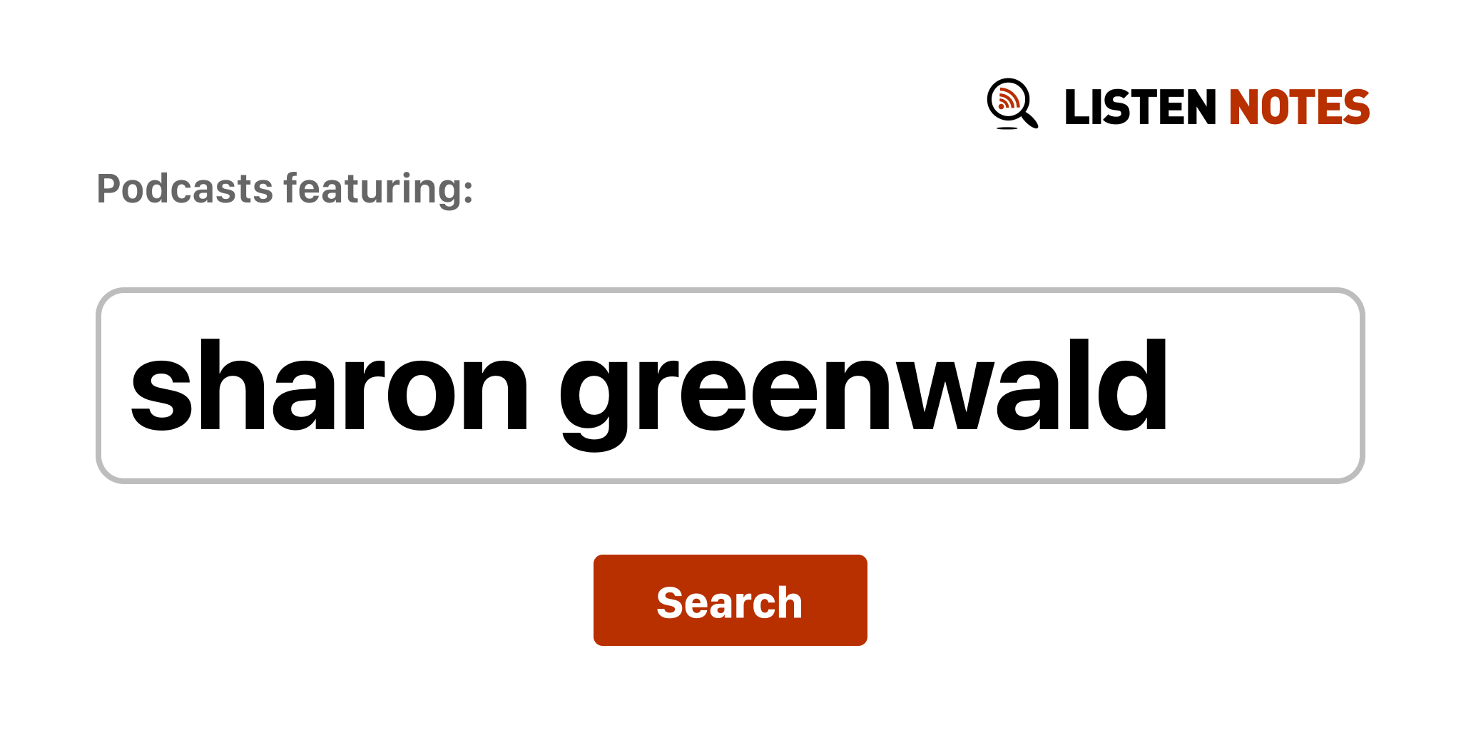 Sharon Greenwald - Top podcast episodes
