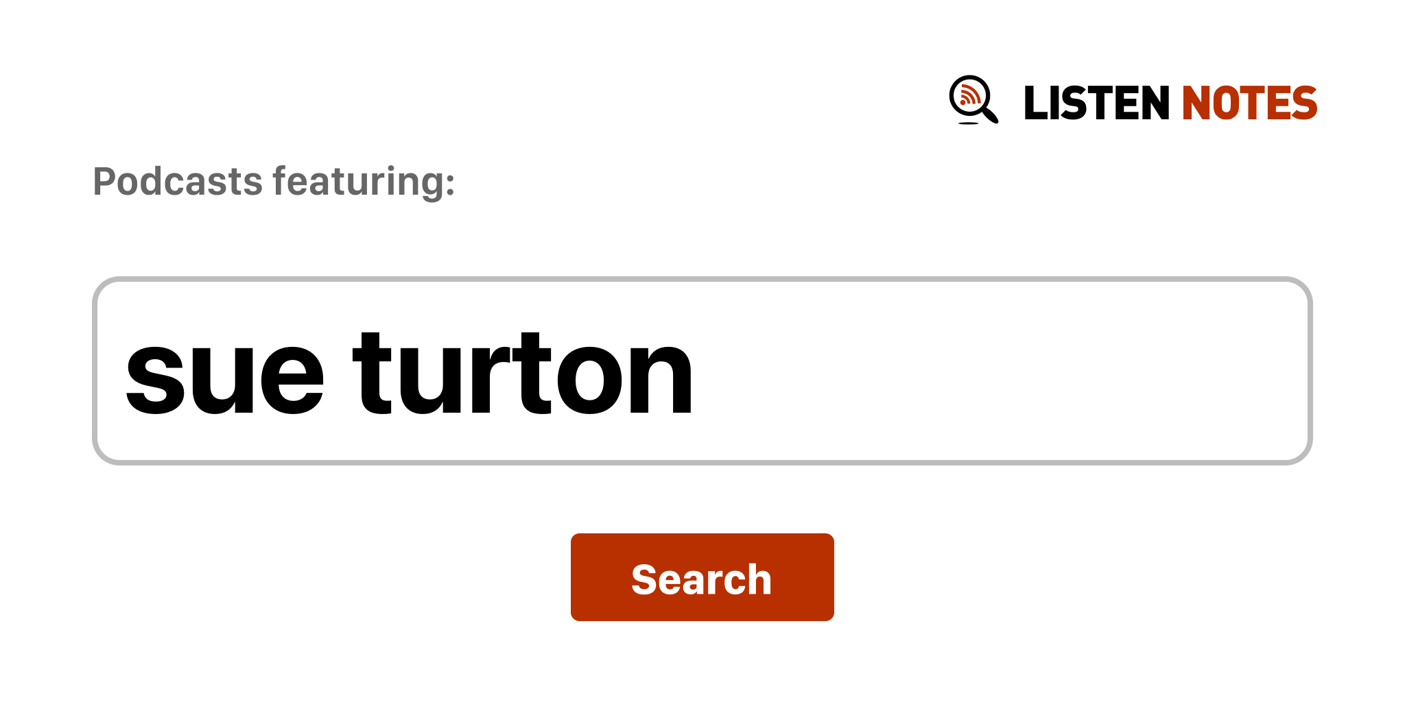 Sue Turton - Top podcast episodes
