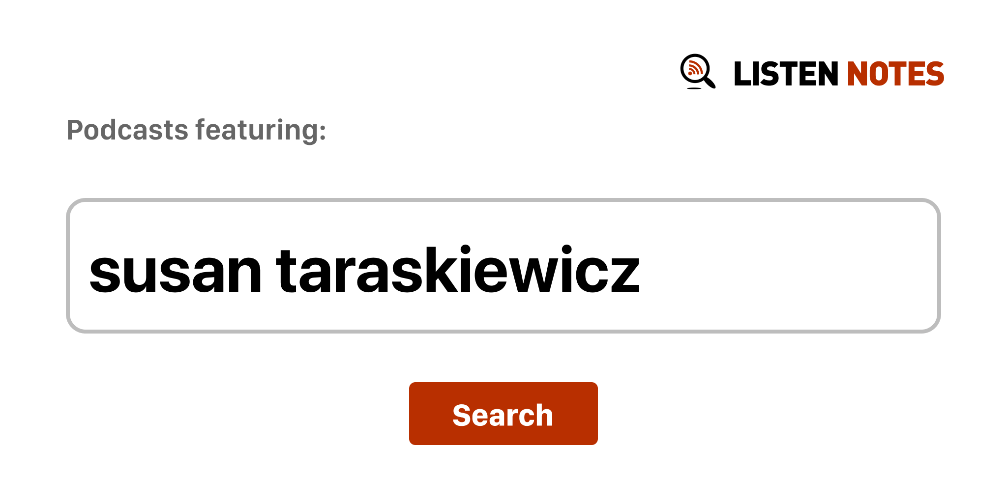 Susan Taraskiewicz - Principales episodios de podcast