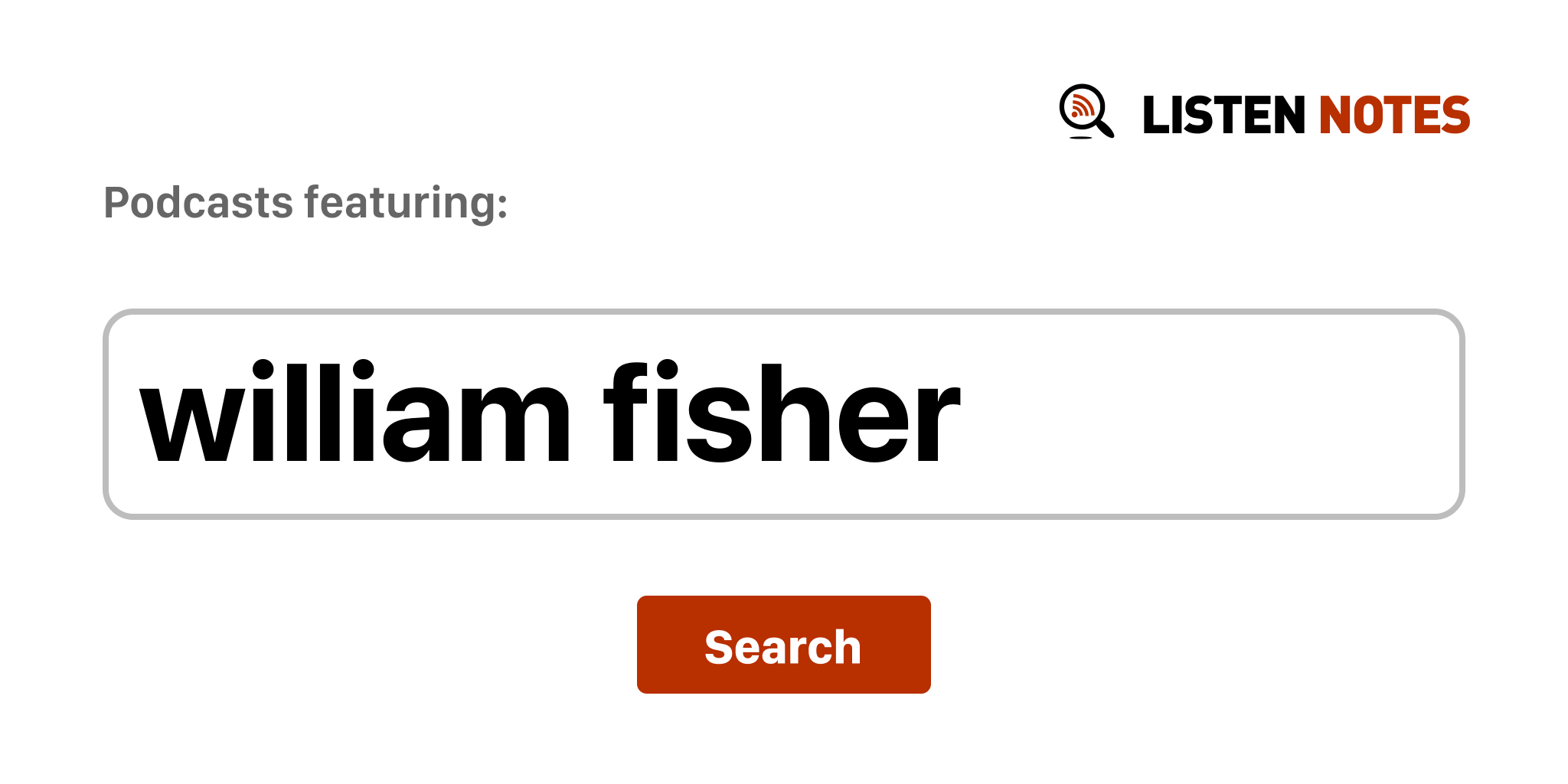 William Fisher - 最佳 podcast 單集