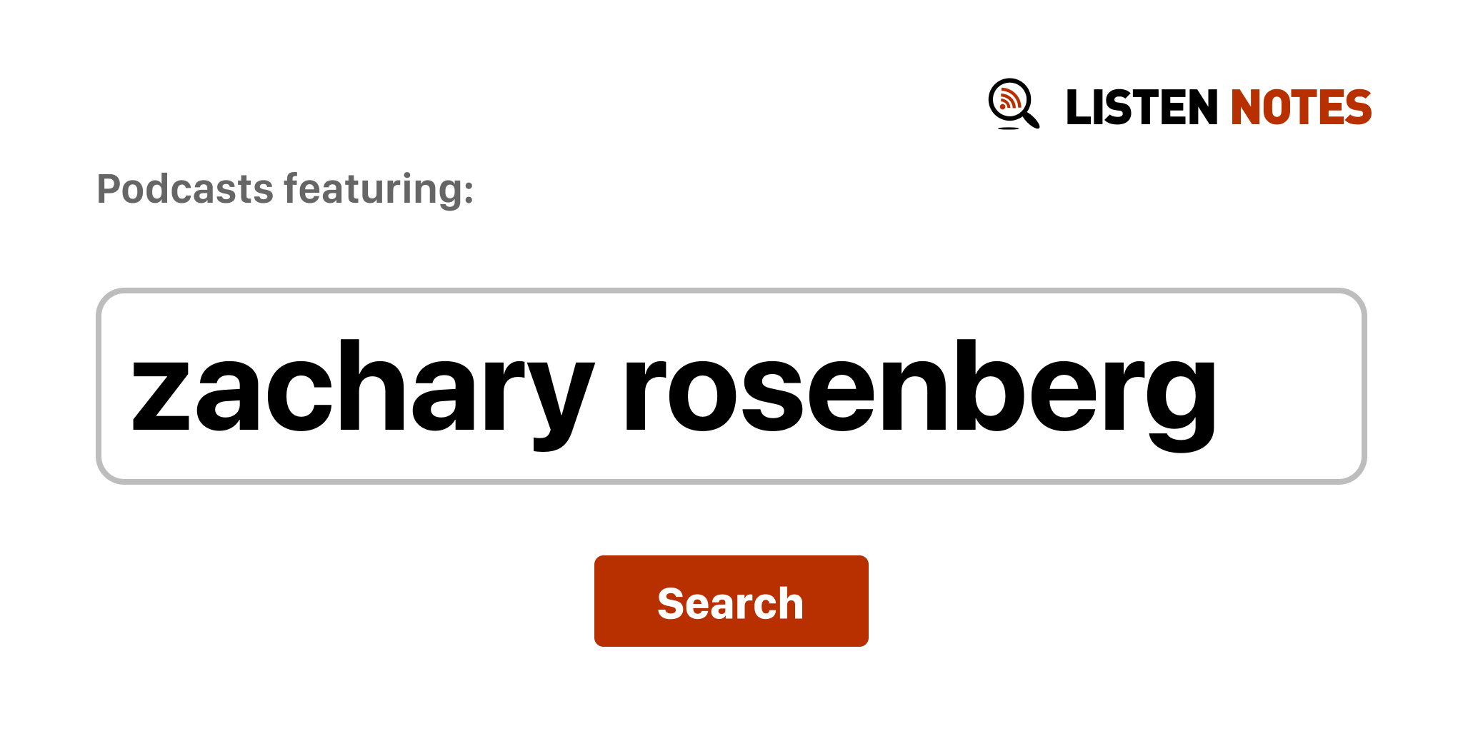 Zachary Rosenberg - Nangungunang mga yugto ng podcast